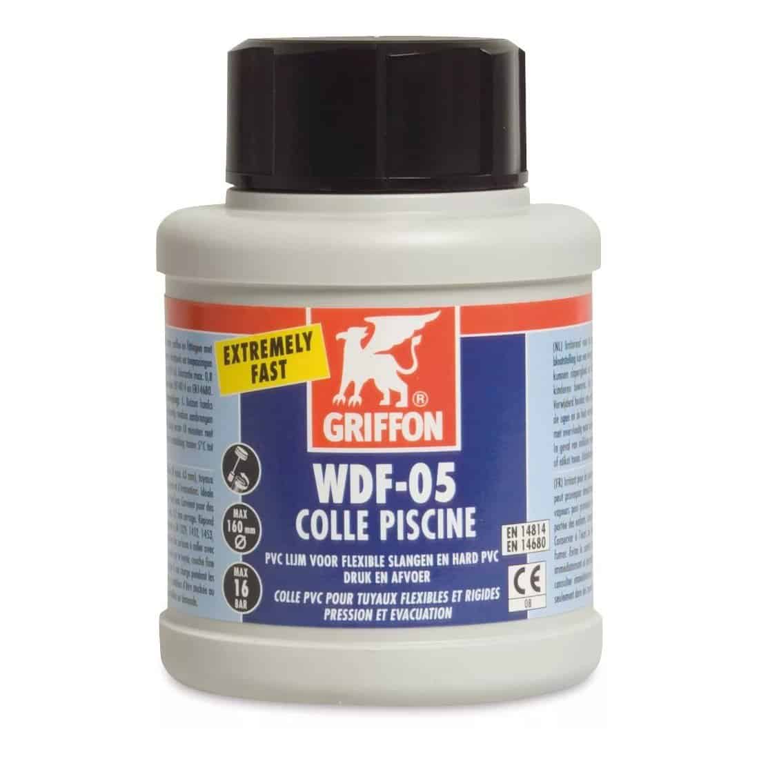 Griffon PVC lijm, type WDF-05 0,50 liter | PVC Lijm | Zwembad.shop
