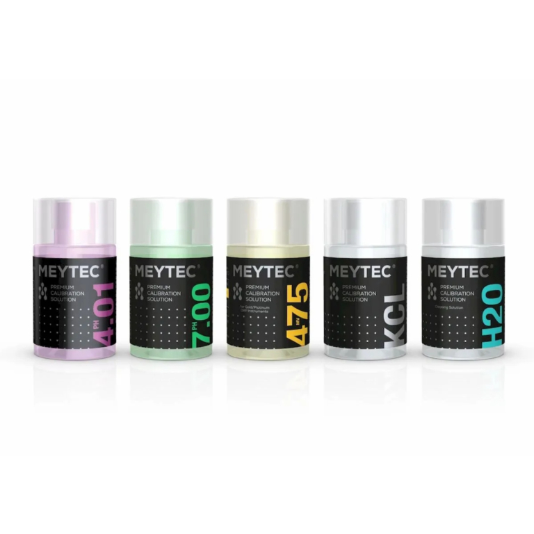 Meytec full calibration kit (pH 4.01/7.00/475mV/KCL/H20) | Pool.shop