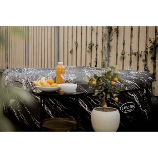 Lay-Z Spa Hollywood Airjet opblaasbare spa - Vierkant - 6 persoons ...